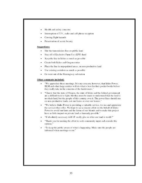 Appendix 1 - Boardman to Hemingway Transmission Line Project