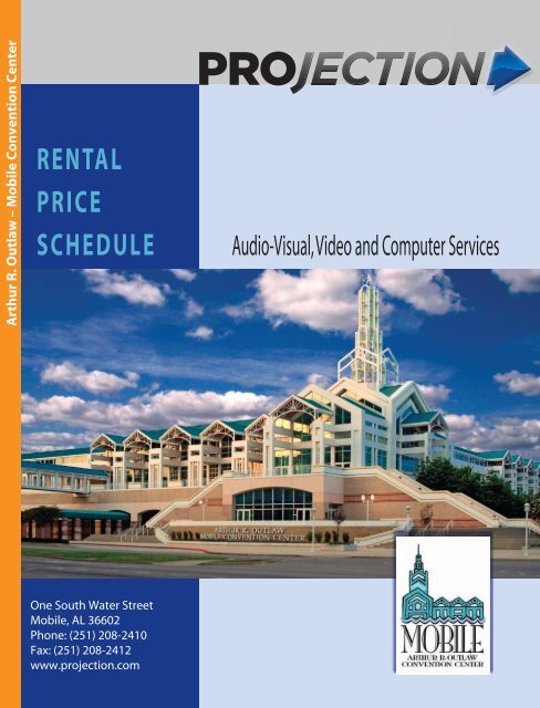 Audio/Visual Pricing - Mobile Convention Center