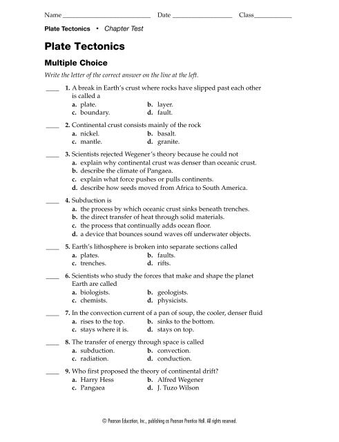 Chapter 5 Review Test pdf