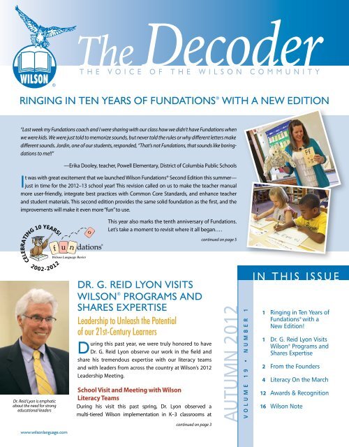 The Decoder - Wilson Language Training