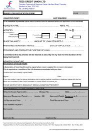Normal Loan Application form-2.pmd - Hazina Sacco Society Ltd