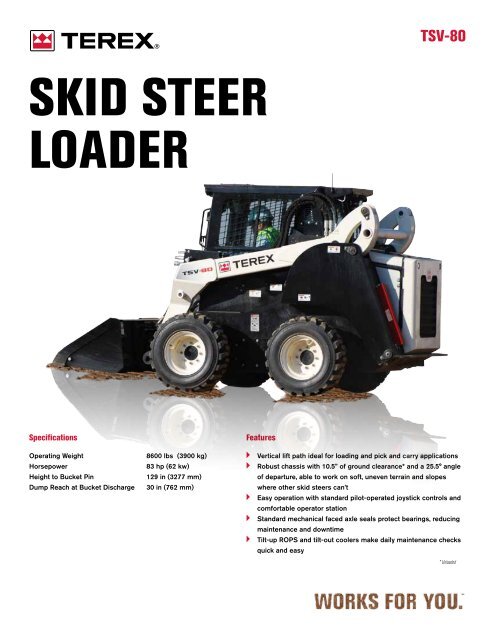 SKID STEER LOADER - ASV Sales & Service