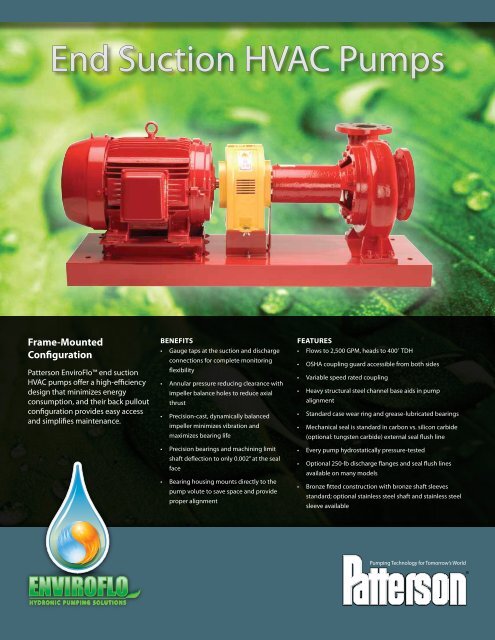 FMES Tech Sheet - Patterson Pump Company