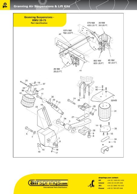 Granning Air Suspensions & Lift Kits - Airsprings.com