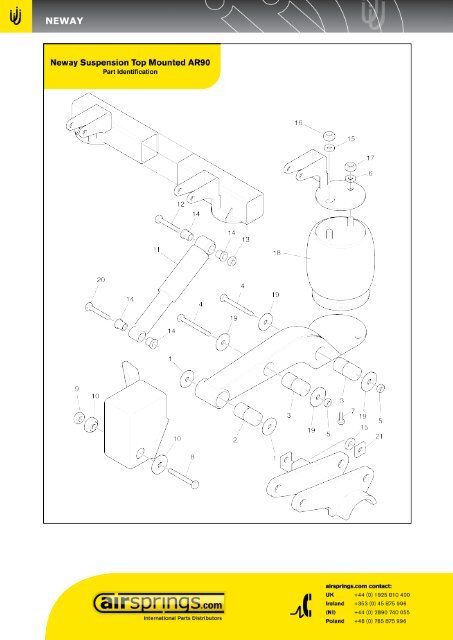 Neway Suspension Top Mounted AR90 - Airsprings.com
