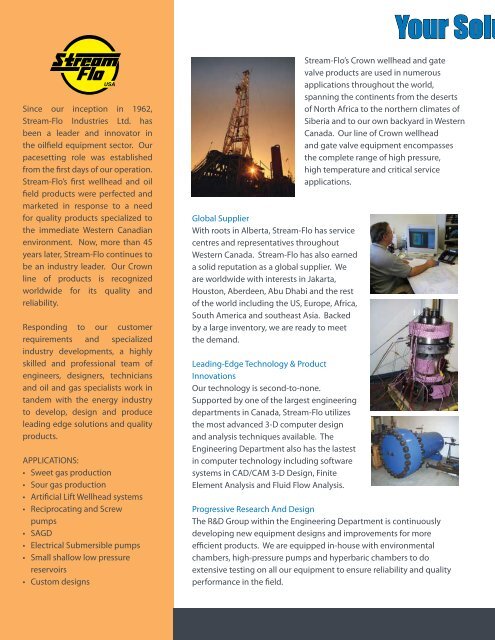 Your Solu Since our incep