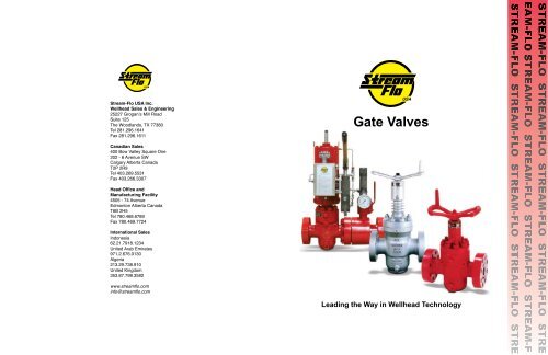Gate Valves - Stream Flo