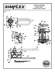 TJ105AX TRACK JACK - Simplex