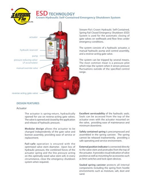 ESD Brochure - Stream Flo