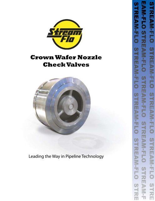 Crown Wafer Nozzle Check Valves - Stream Flo