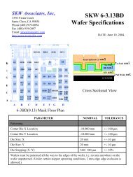 SKW 3-9 (HARP) 300mm Wafer Specifications - SKW Associates, Inc.