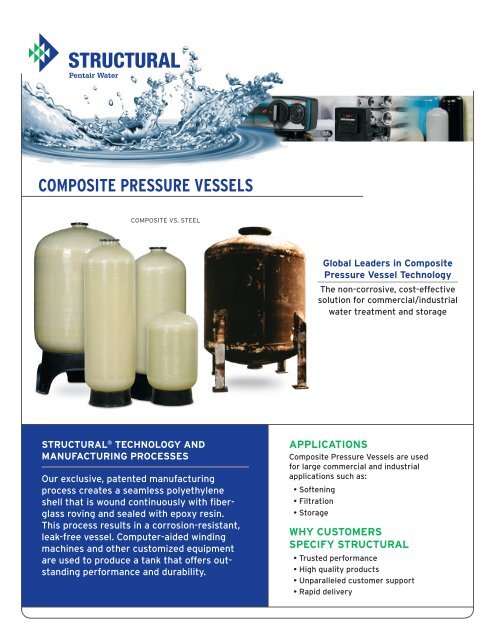 COMPOSITE PRESSURE VESSELS
