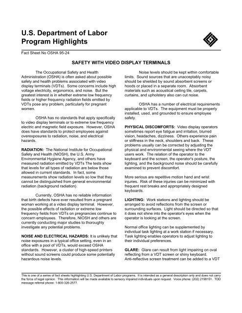 Osha Required Lighting Levels | Americanwarmoms.org