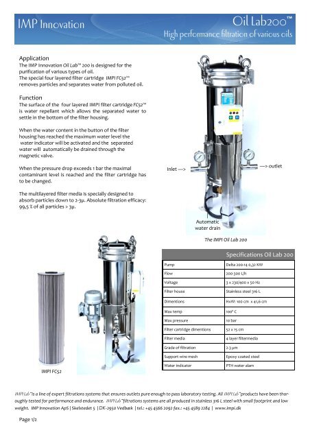 Diesel Lab 200 - Ditech AS
