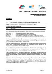 TRAKHEES - CIVIL ENGINEERING DEPARTMENT - Dubai Trade