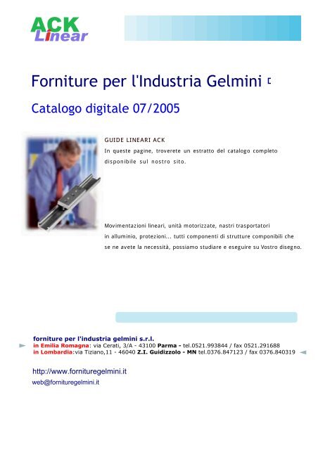 Catalogo - Gelmini S.r.l.