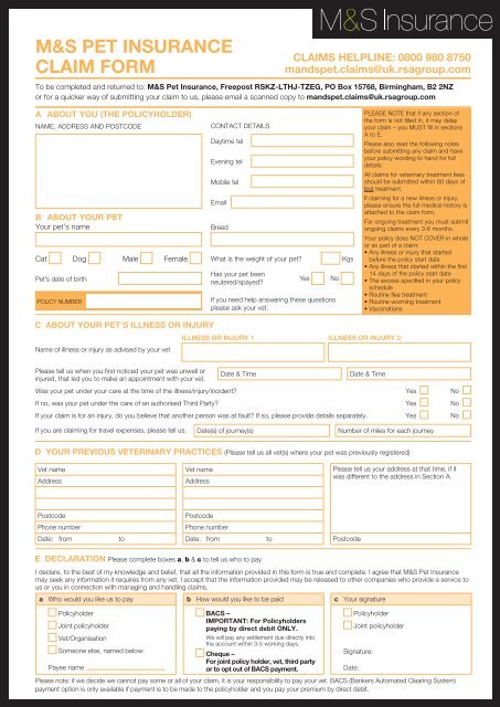 How Do You Claim Dog Insurance