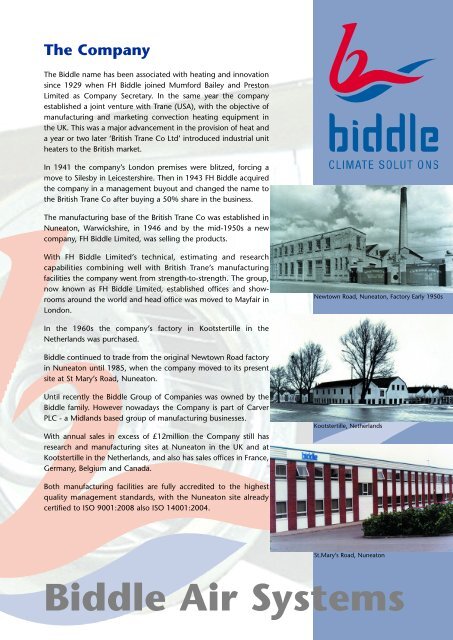 Biddle Air Systems - Biddle.info