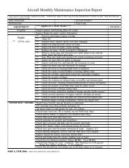 Monthly Tank Inspection Log - CUNY
