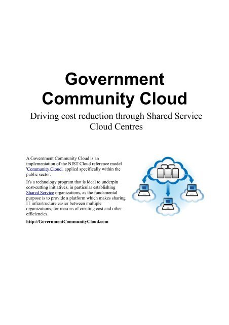 Government Community Cloud - Cloud Computing Best Practices