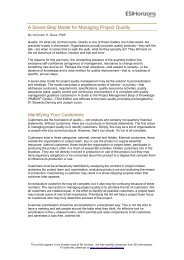 The Change Management Life Cycle - ESI International