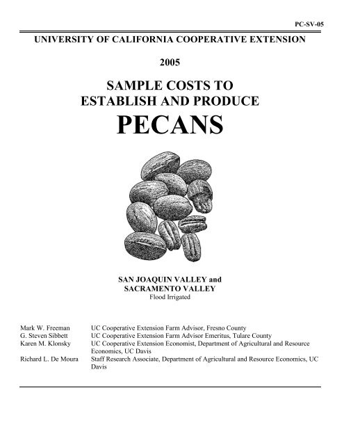 PECANS - Agricultural Marketing Resource Center