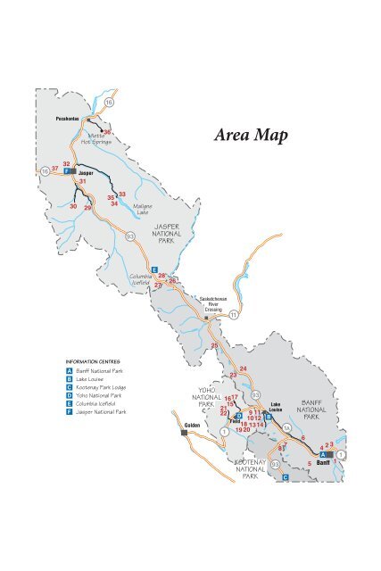 Area Map - Kananaskis Country Trails