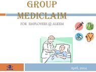 CHECK LIST FOR SUBMISSION OF CLAIM - Alkemites