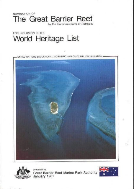 World Heritage List - Great Barrier Reef Marine Park Authority