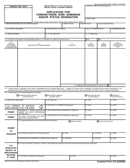 FTZ 214.pdf - Port Freeport