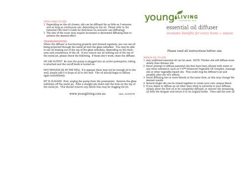 PDF Instructions - Young Living