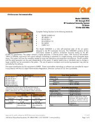ATP10K100M - AR - RF Microwave Instrumentation