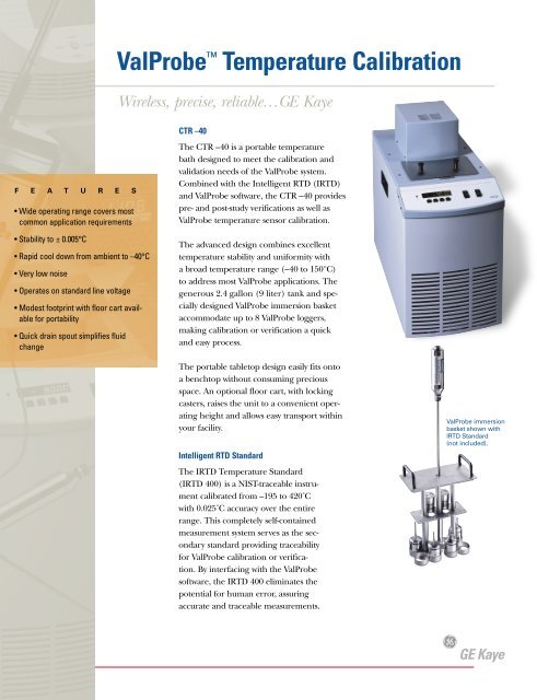 IRTD 400 - GE Measurement & Control