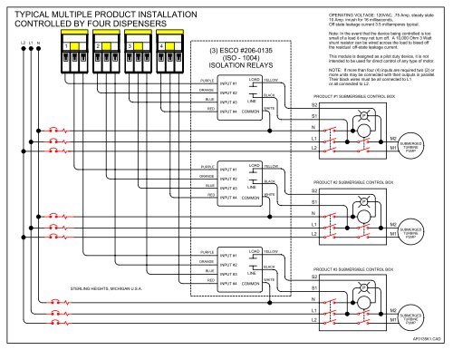 Isolation Relay Installation Diagram - ESCO Services, Inc.