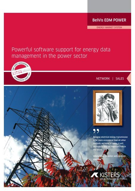 Product sheet - KISTERS AG