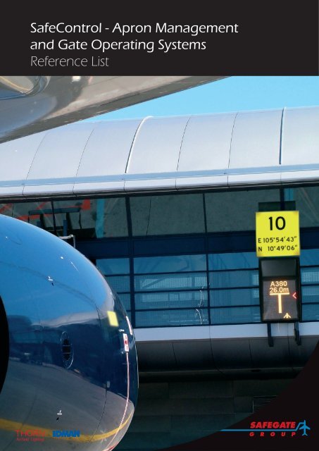 Reference Catalogue SafeControl - Apron Management ... - Safegate