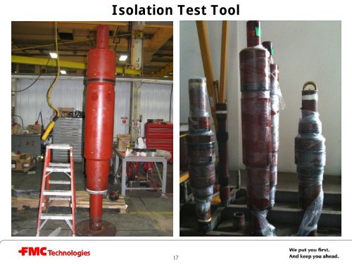 13 5/8” Isolation Test