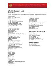 Engine 2 Grocery List - The Engine 2 Diet