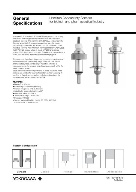 SCH Hamilton Conductivity Sensor