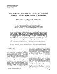 Guide to Authors (pdf format) - Philippine Journal of Science