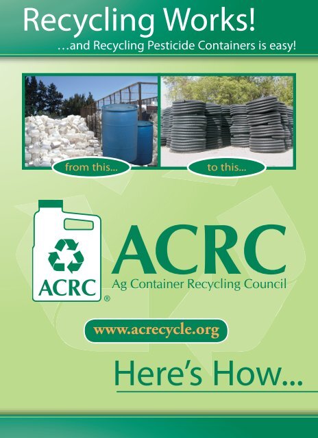 ACRC Brochure (PDF) - Interstate Ag Plastics