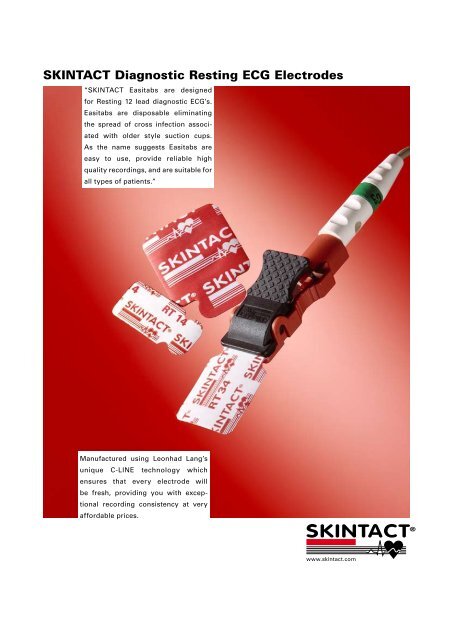 SKINTACT Diagnostic Resting ECG Electrodes - Medtel
