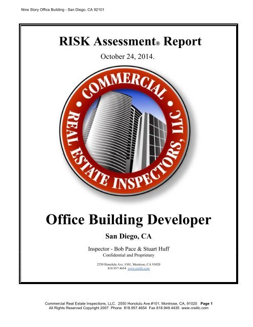 Nine Story Office Building San Diego