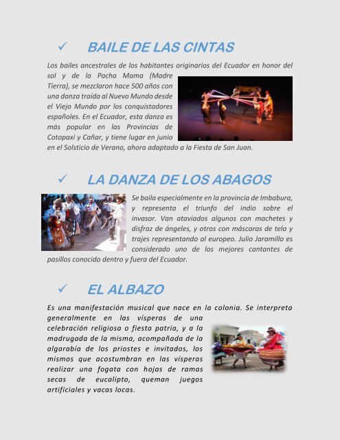 CAPISHCA Música y baile