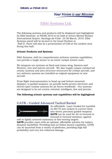 Elbit Systems Ltd. - Sibat