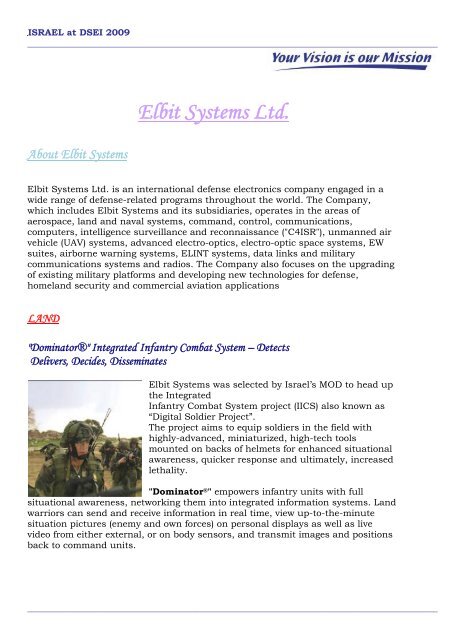 Elbit Systems Ltd. - Sibat