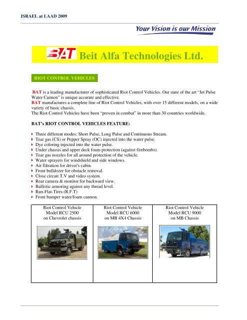 Beit Alfa Technologies Ltd. - Sibat