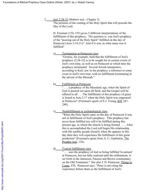 Expanded Outline JOEL C