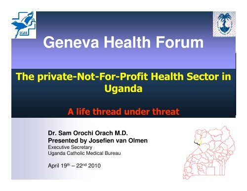The PNFP in Uganda - Health Systems Strengthening