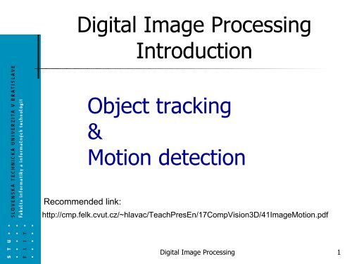Motion Detection Pdf